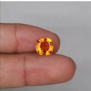Jewelry | Natural Padparadscha Orange Sapphire Certified | Poshmark
